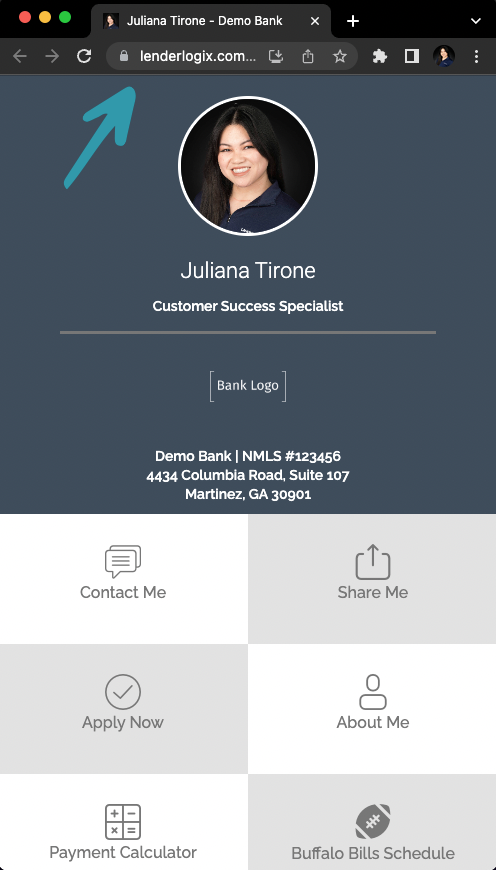 📝 📸 How do I find my Digital Business Card link?