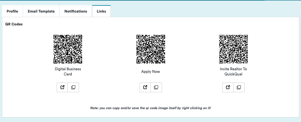 Accessing Your QR Codes and Links
