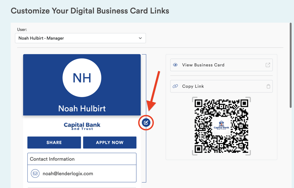 How To Customize Your Digital Business Card