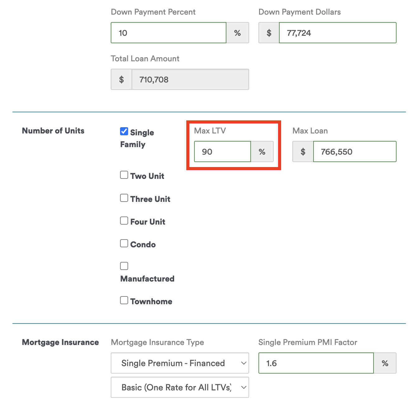 When to Adjust Max LTVs in QuickQual