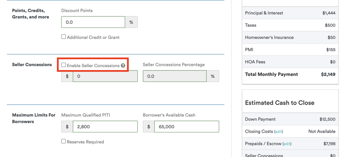 How Seller Concessions Work
